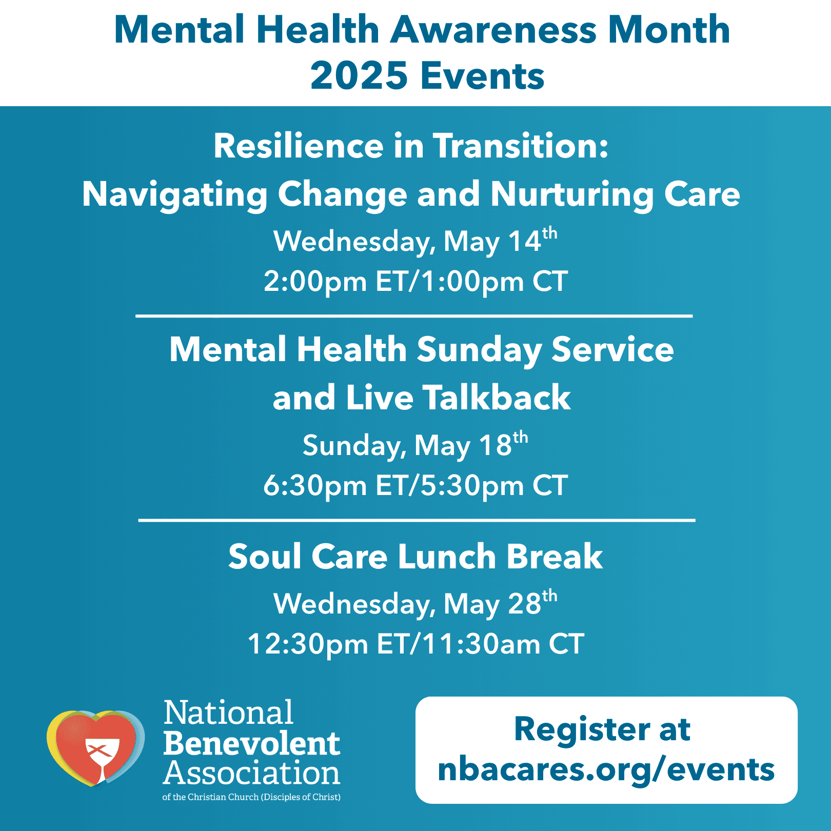 NBA to Host Multiple Events for Mental Health Awareness Month - NBA Cares